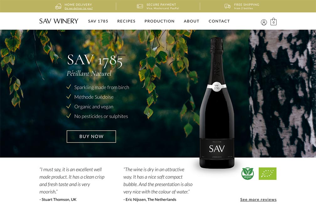 Sofie Wallin — UX/UI designer and web developer